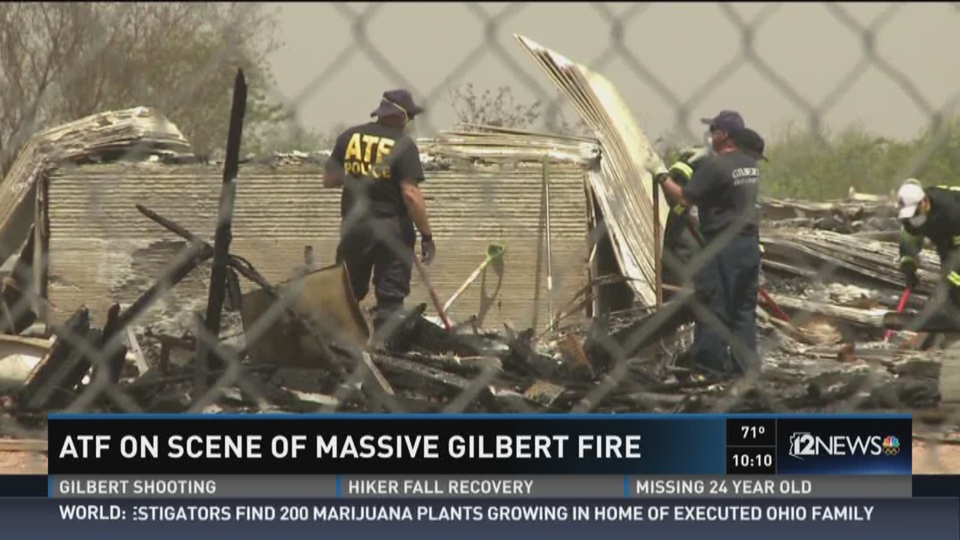 ATF, Gilbert Fire investigating cause, origin of massive 5-alarm fire ...