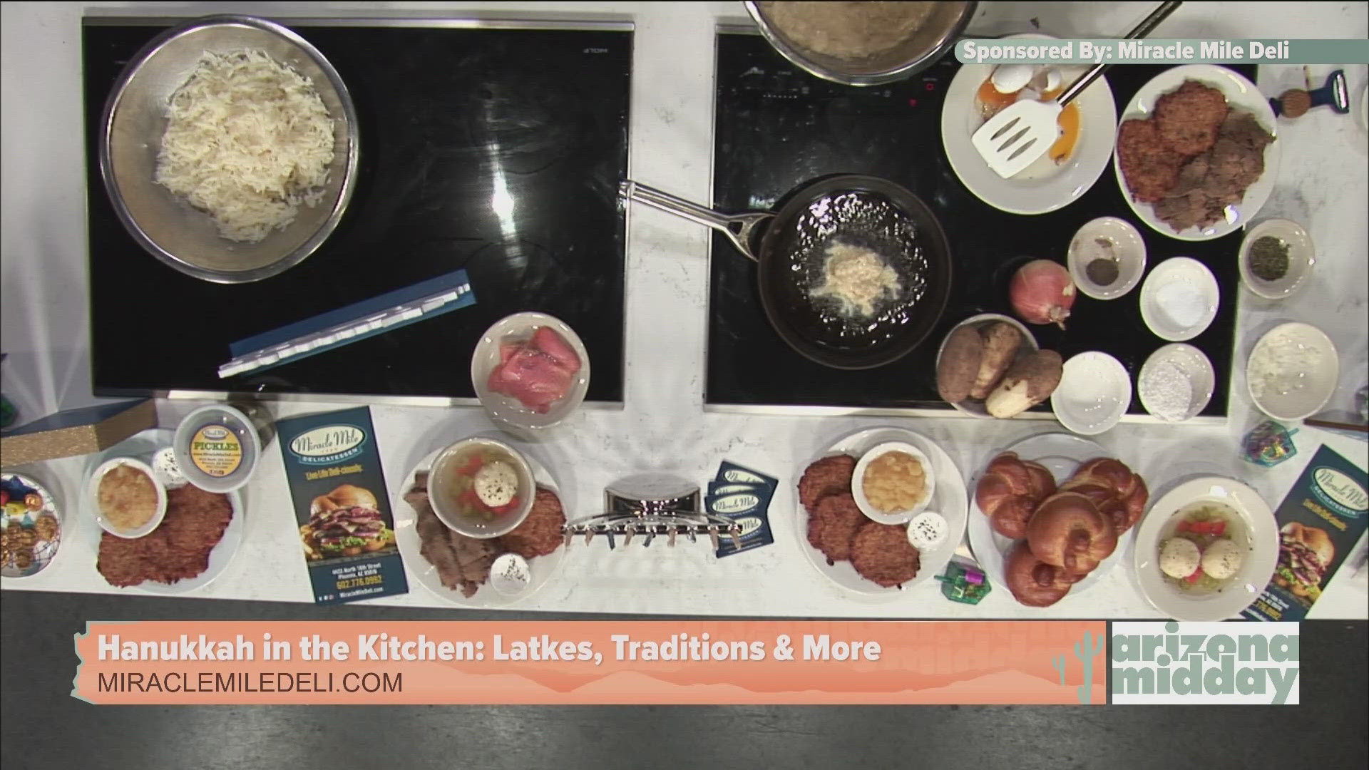 Celebrating Hanukkah with Miracle Mile Deli | 12news.com