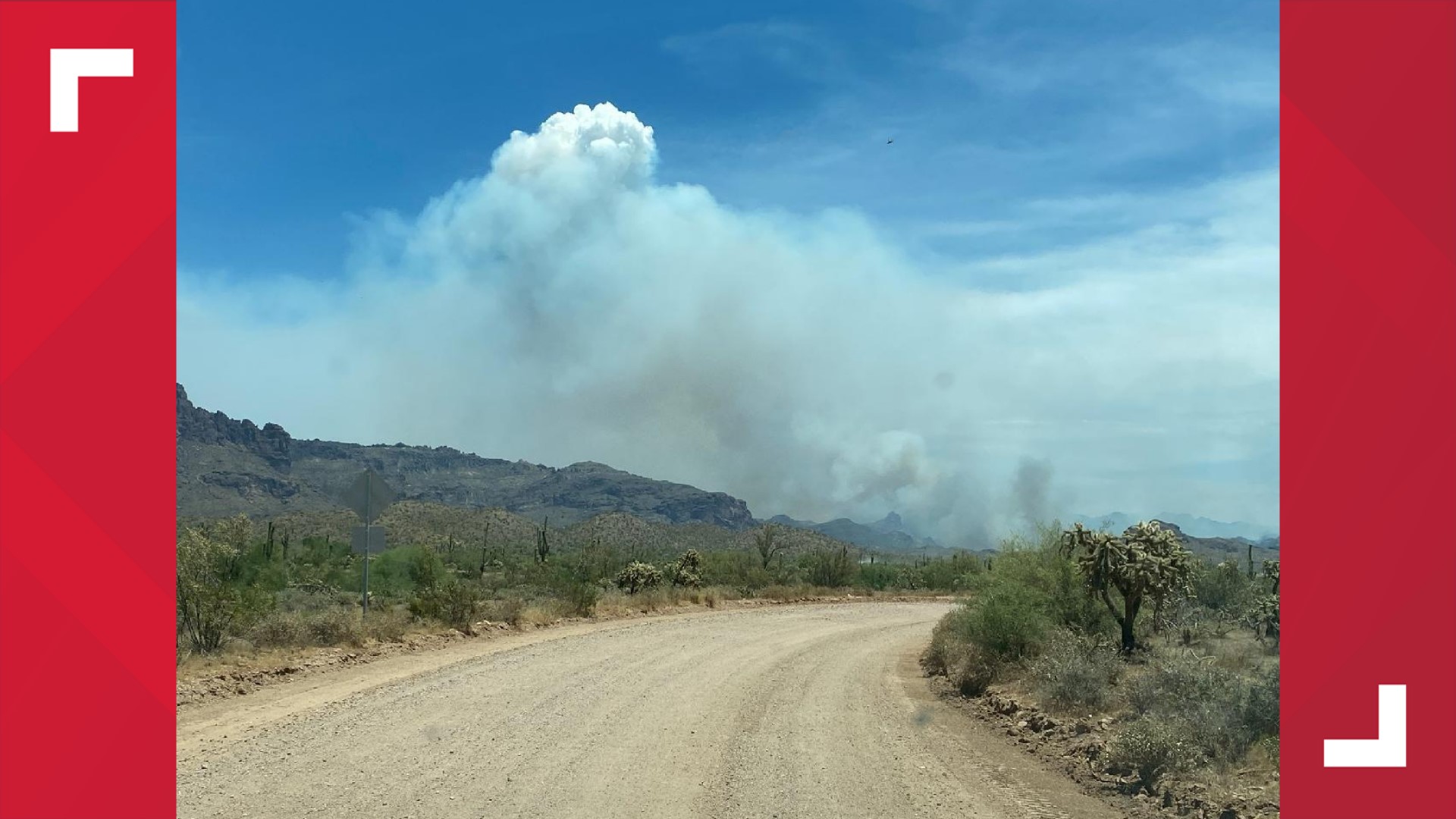 Sawtooth Fire burning 24,600 acres in Superstition Wilderness | 12news.com