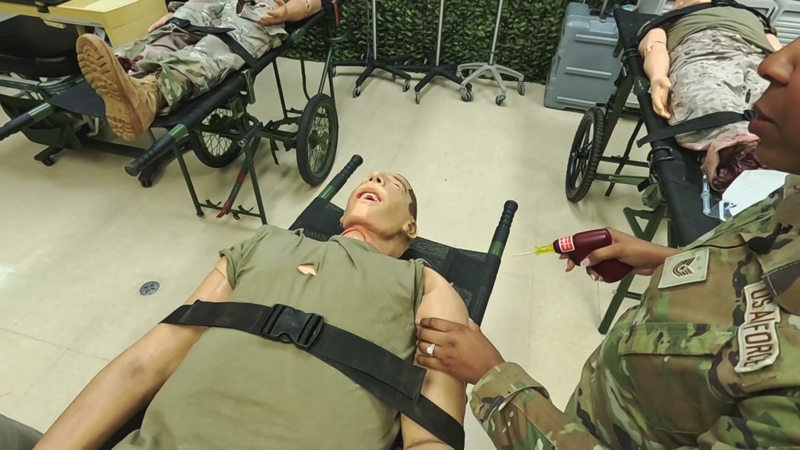 Inside the Luke Air Force Base medical simulation lab | 12news.com