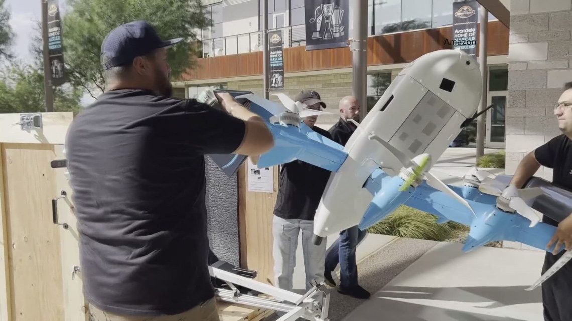 Amazon drone service launches in West Valley | 12news.com