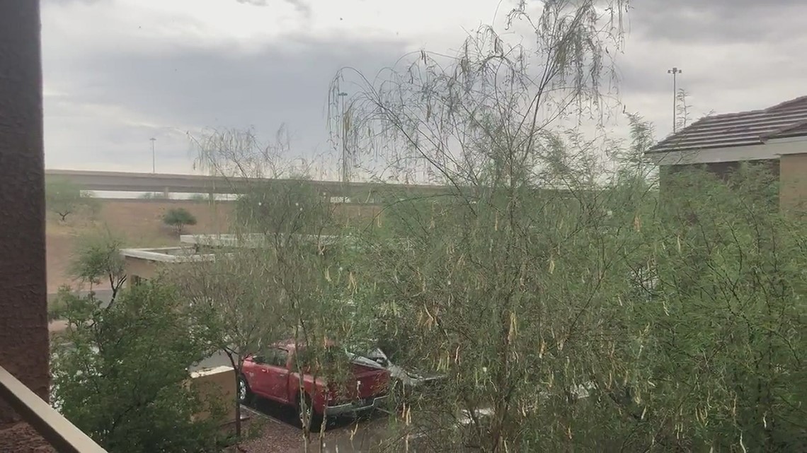 Rain in Phoenix causes low temperature of 78 degrees Wednesday | 12news.com