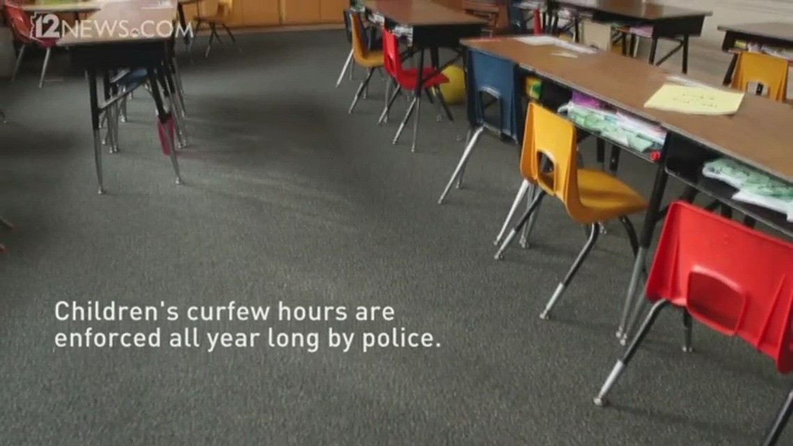 Here are the different curfews for kids in the Phoenix metro area ...