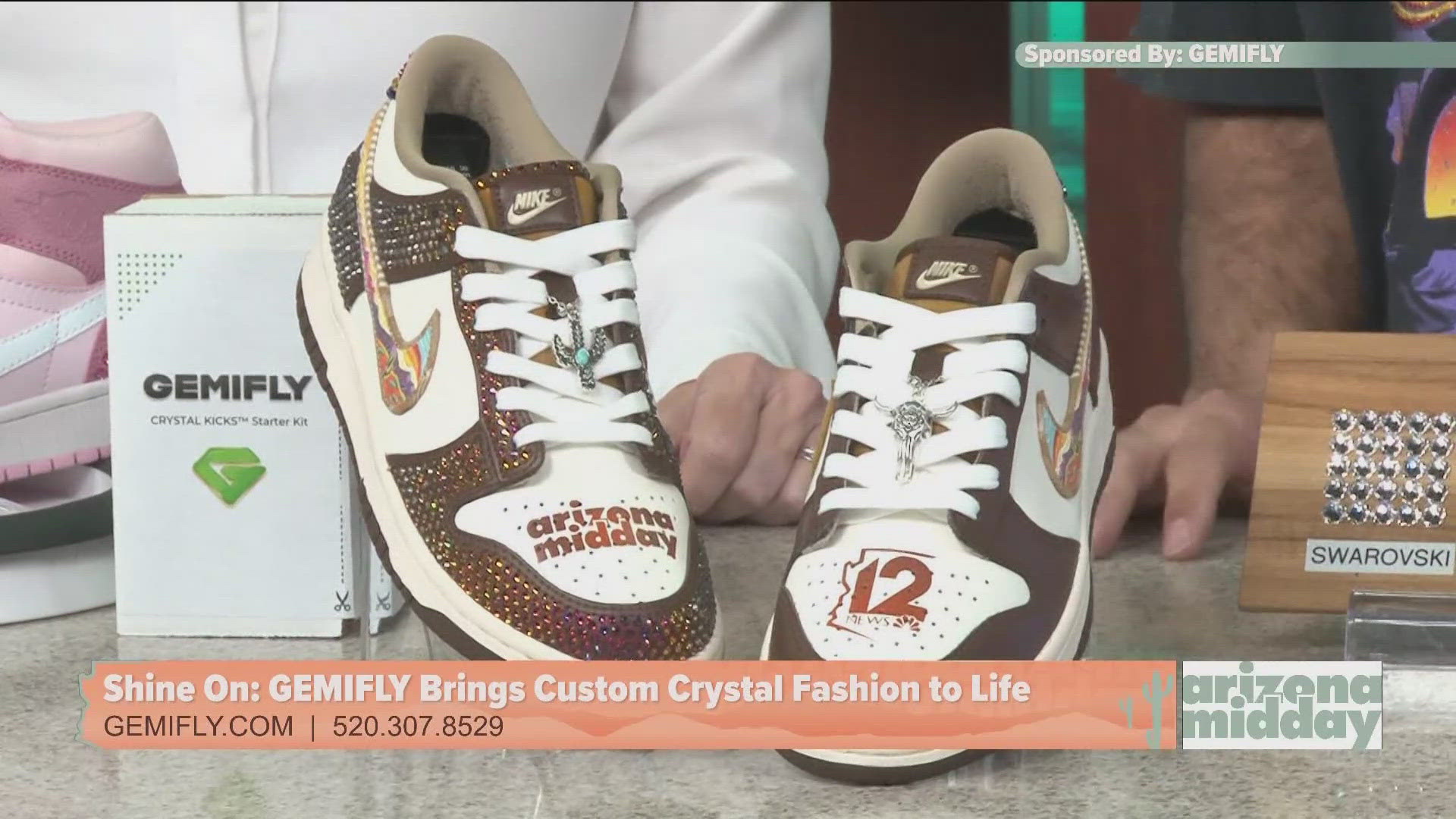 Sponsored: Gemifly Brings Next Level Sparkle to Custom Kicks | 12news.com