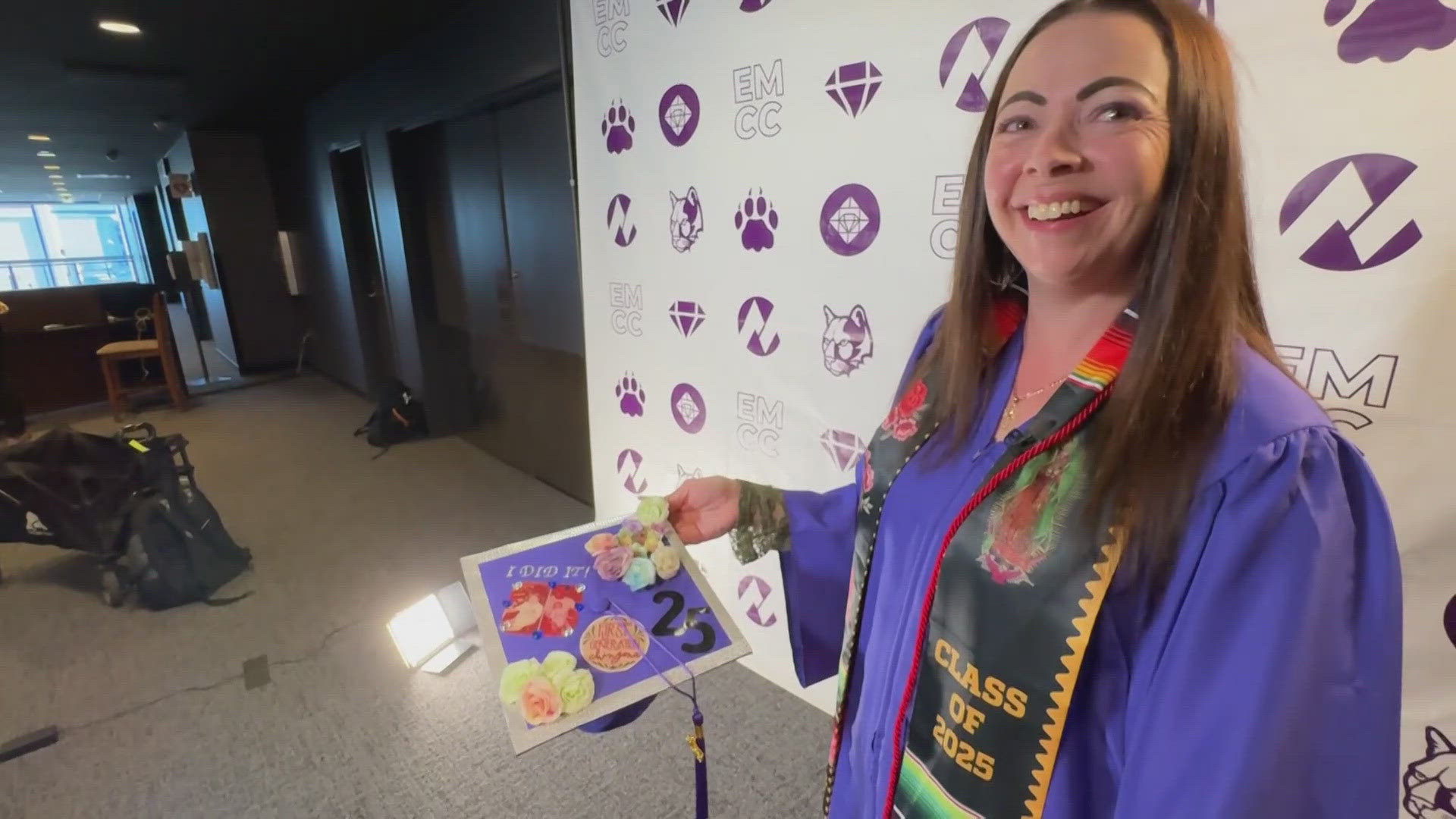 Arizona mom graduates college after being homeless | 12news.com
