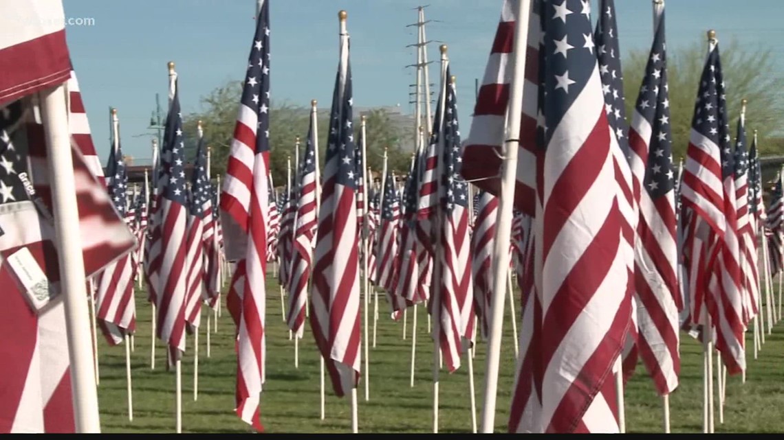 Thousands of flags to be placed in Tempe Healing Field to honor those ...