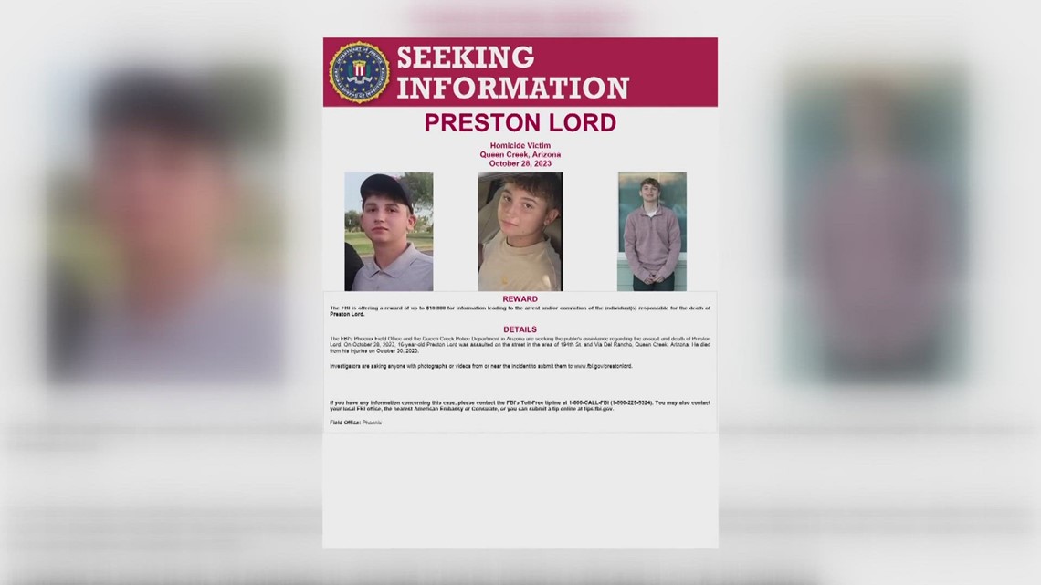 Police identify multiple 'persons of interest' in Preston Lord homicide ...