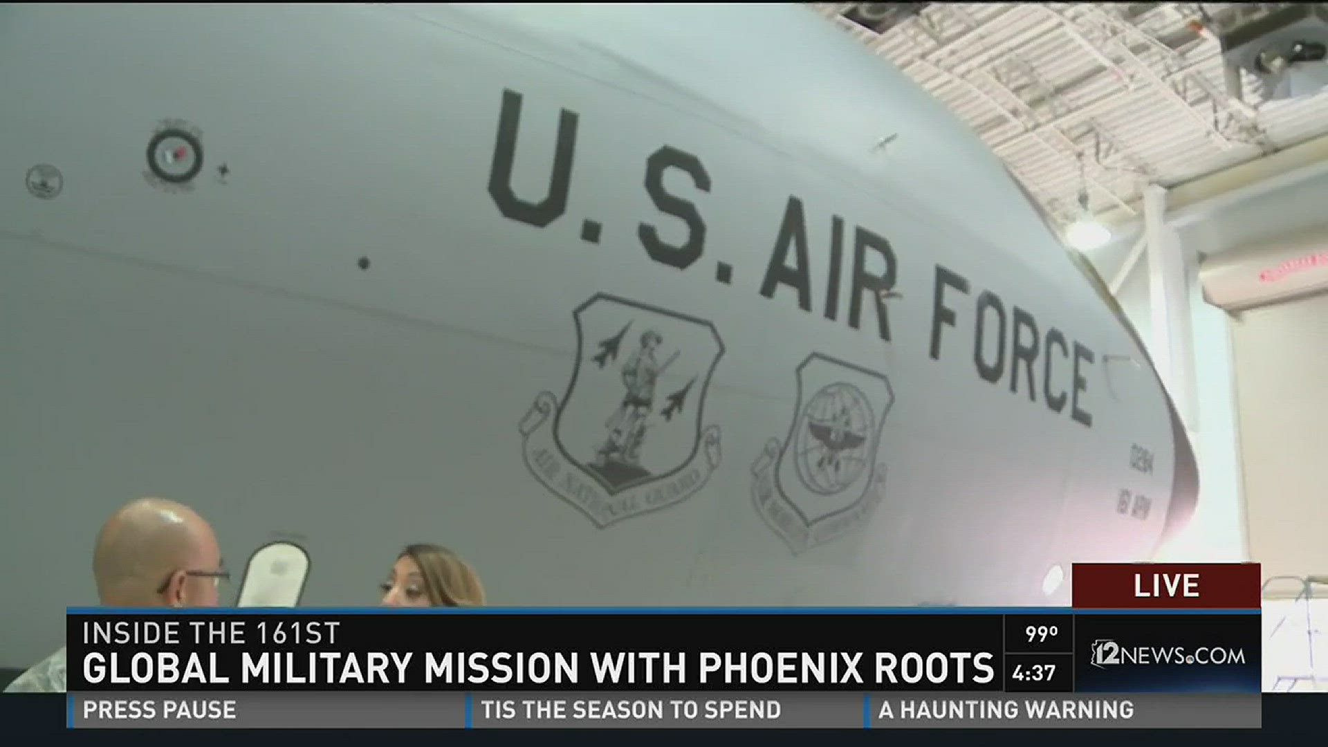 Inside the 161st: The gas station in the sky | 12news.com