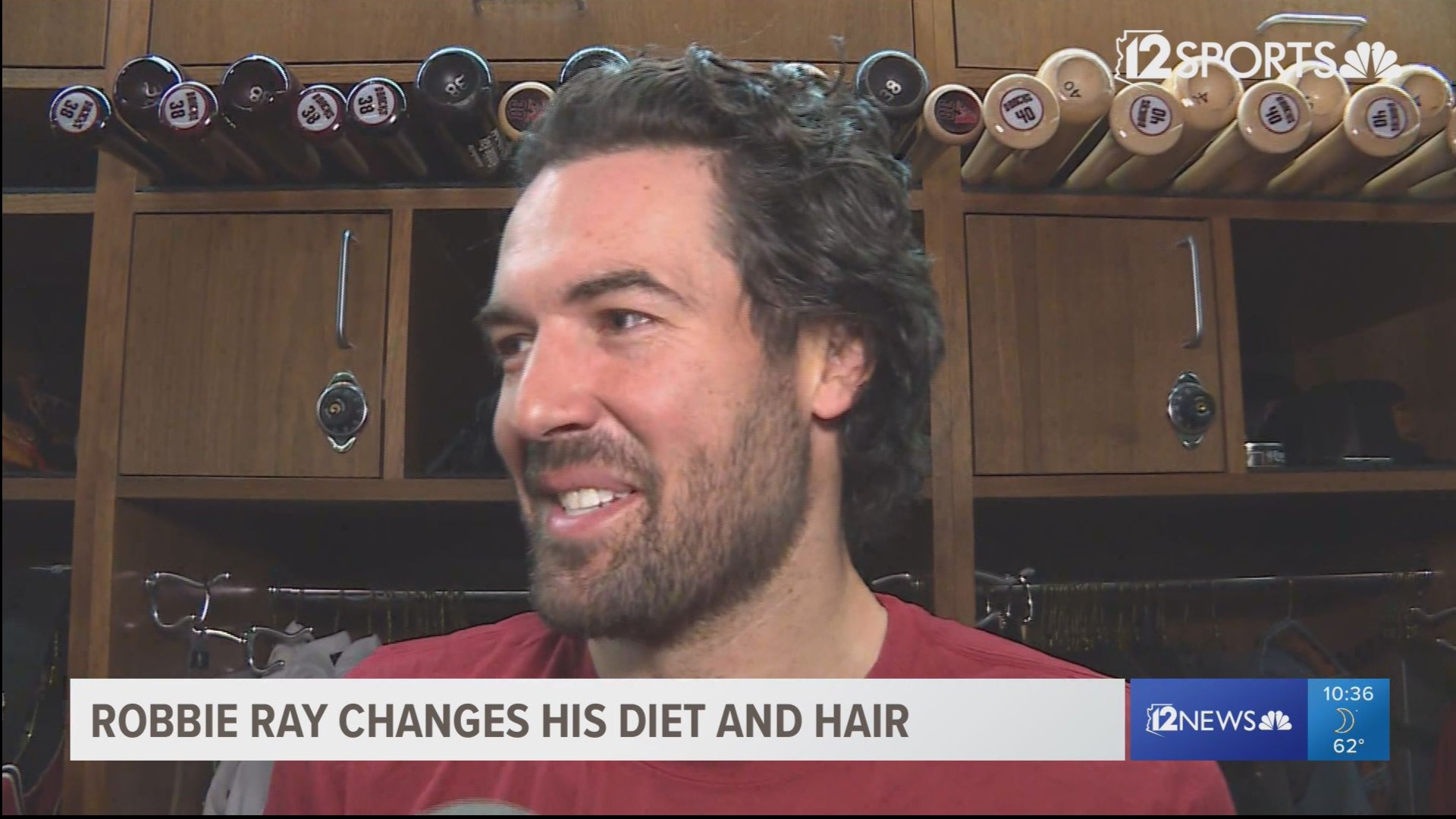 D-backs pitcher Robbie Ray cuts dairy, drops 15 pounds, grows out hair ...