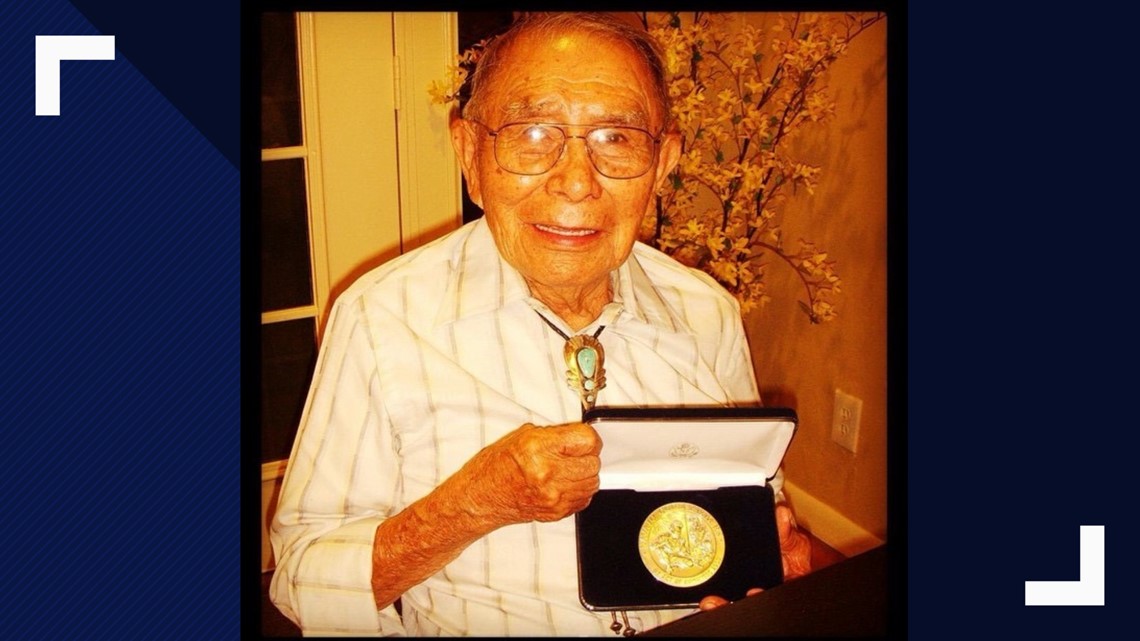 Navajo Code Talker Peter MacDonald remembers WWII | 12news.com