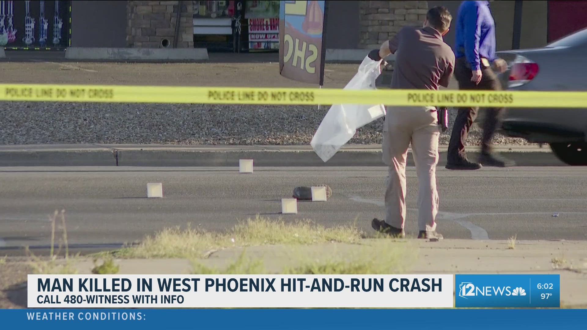 Phoenix police searching for driver in deadly hit-and-run | 12news.com