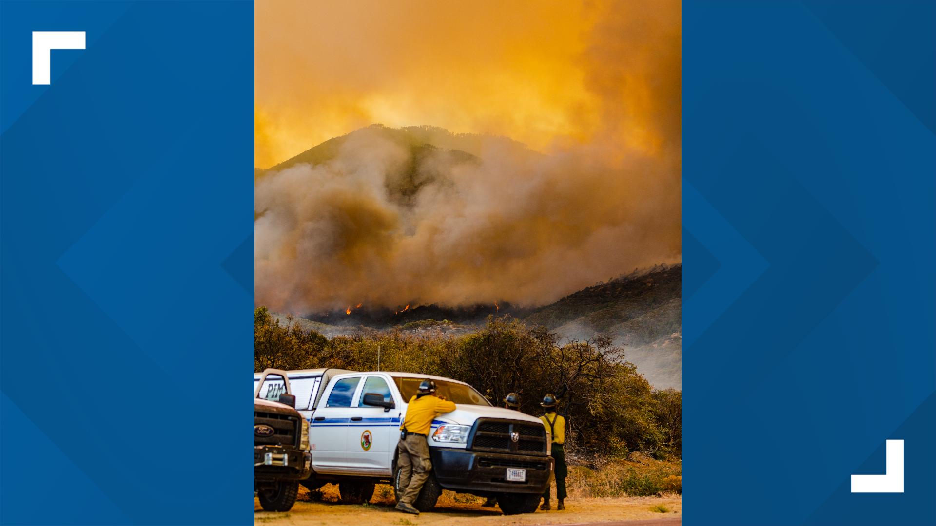 Telegraph Fire continues to burn near El Capitan | 12news.com
