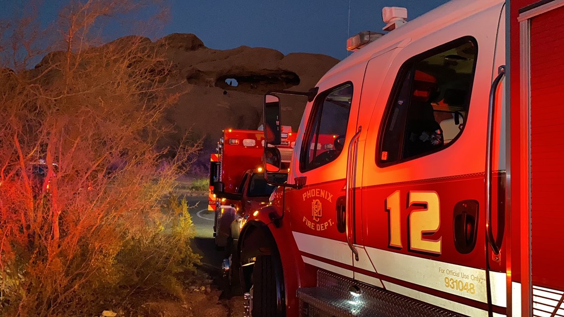Hiker in critical condition after falling 30 to 40 feet | 12news.com