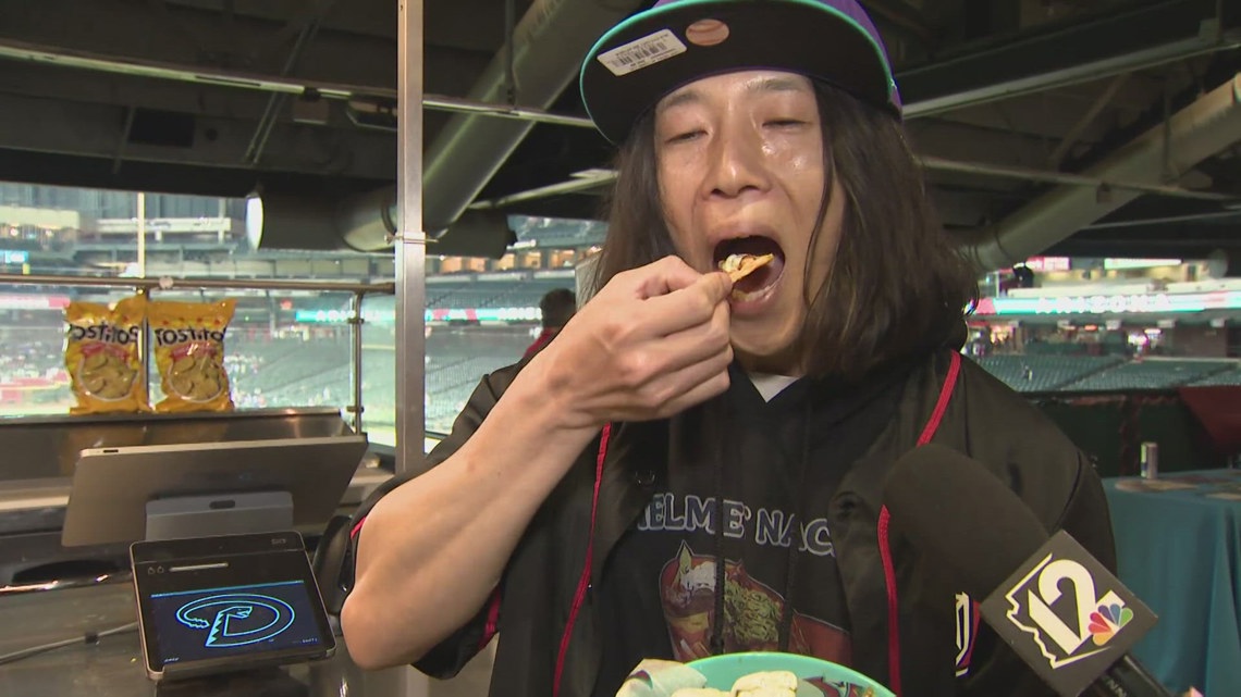 HelmetNacho17 his nacho tour to Chase Field | 12news.com