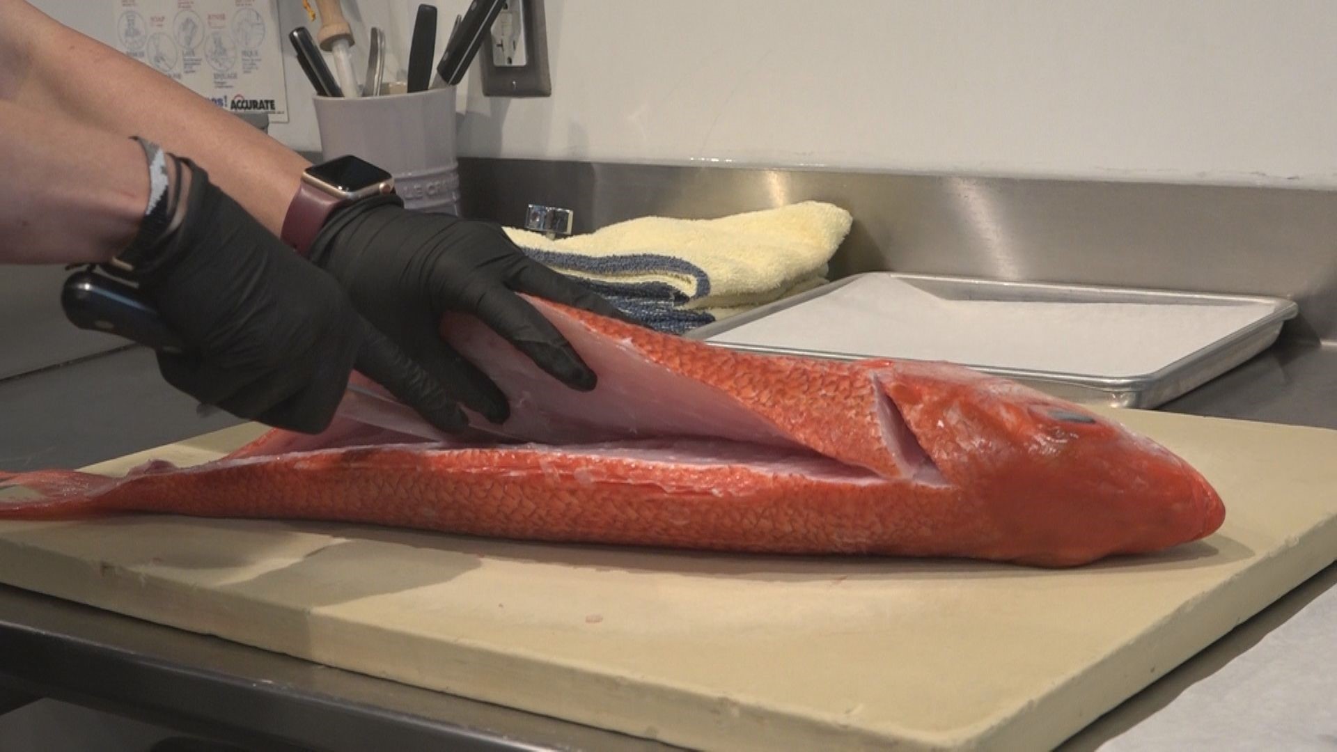 How fried Onaga and tomato sauce made a great chef | 12news.com