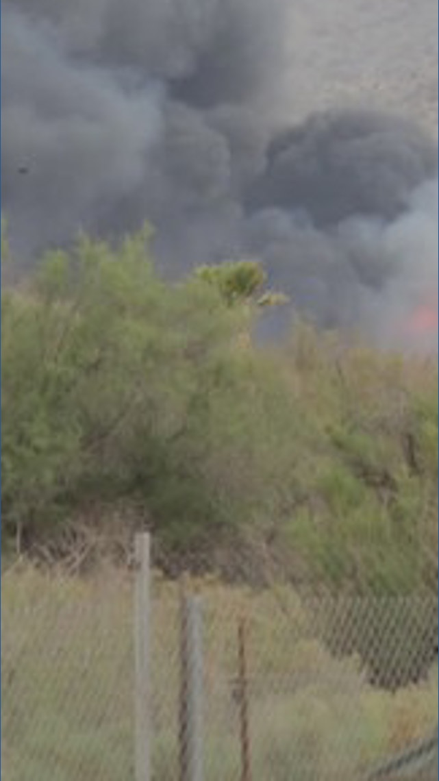 A fire started at a Surprise landfill. One week later, smoke is still ...