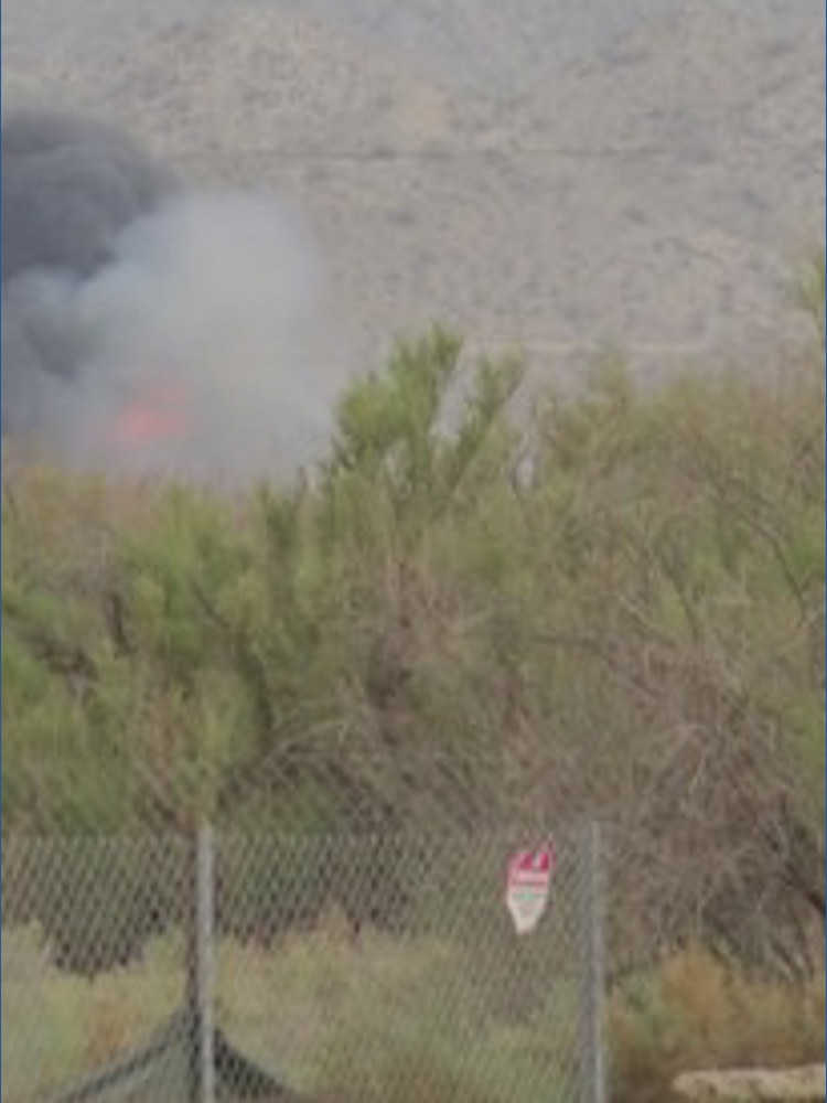 A fire started at a Surprise landfill. One week later, smoke is still ...