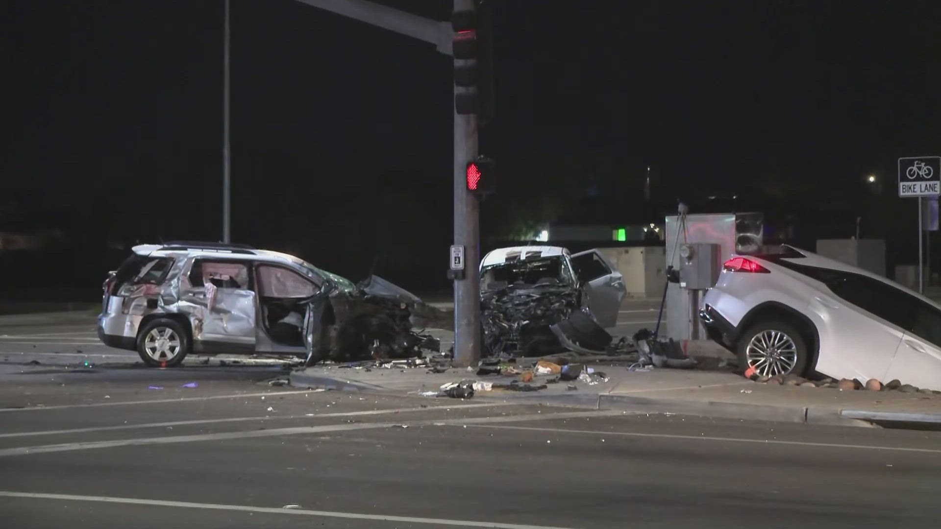 Multi-vehicle crash in Surprise closes intersection | 12news.com