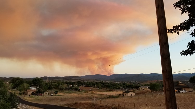 Growth of Cellar Fire south of Prescott slows as containment rises to ...