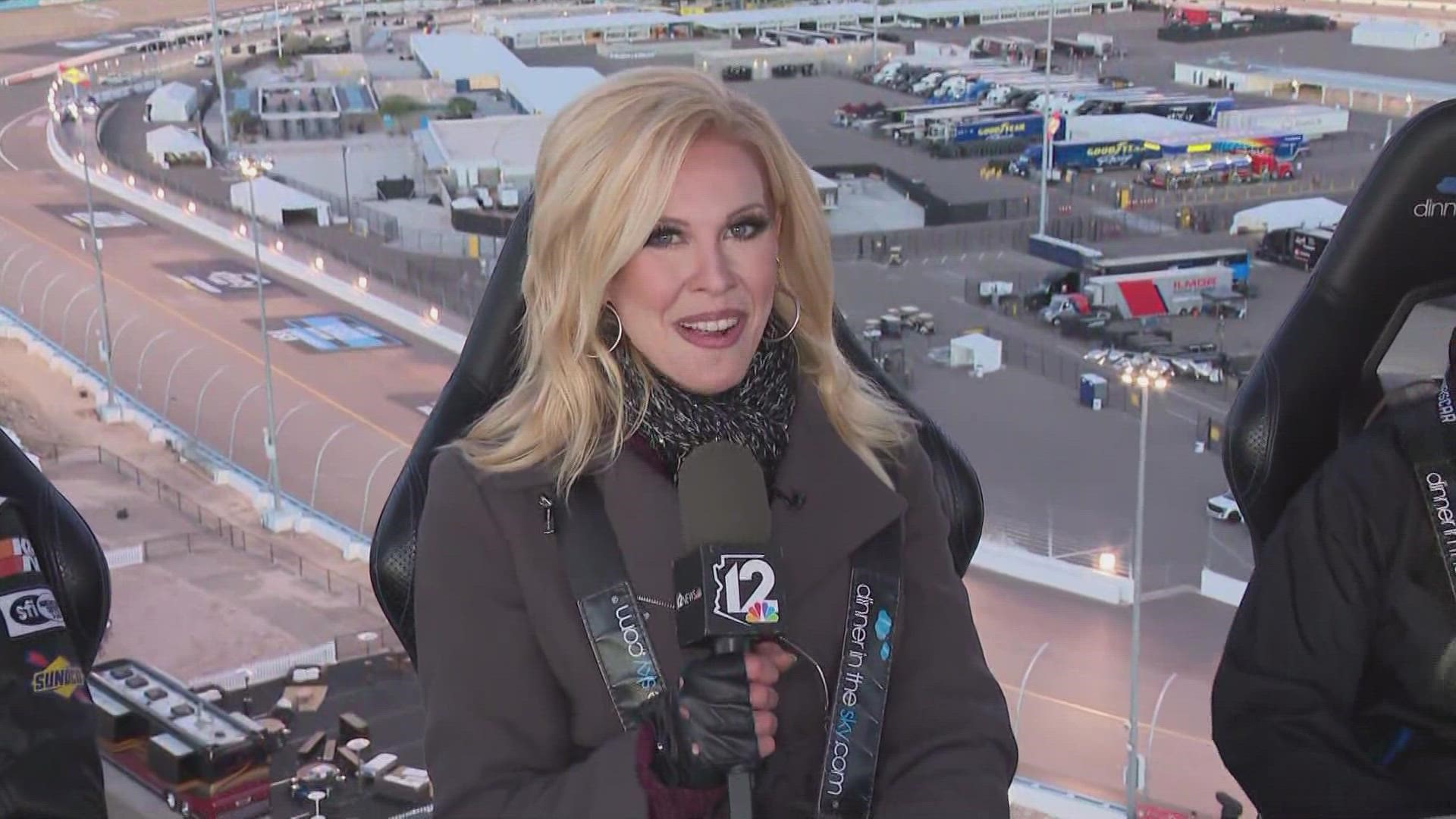 'Dinner in the Sky' experience gives fans a unique perspective at ...