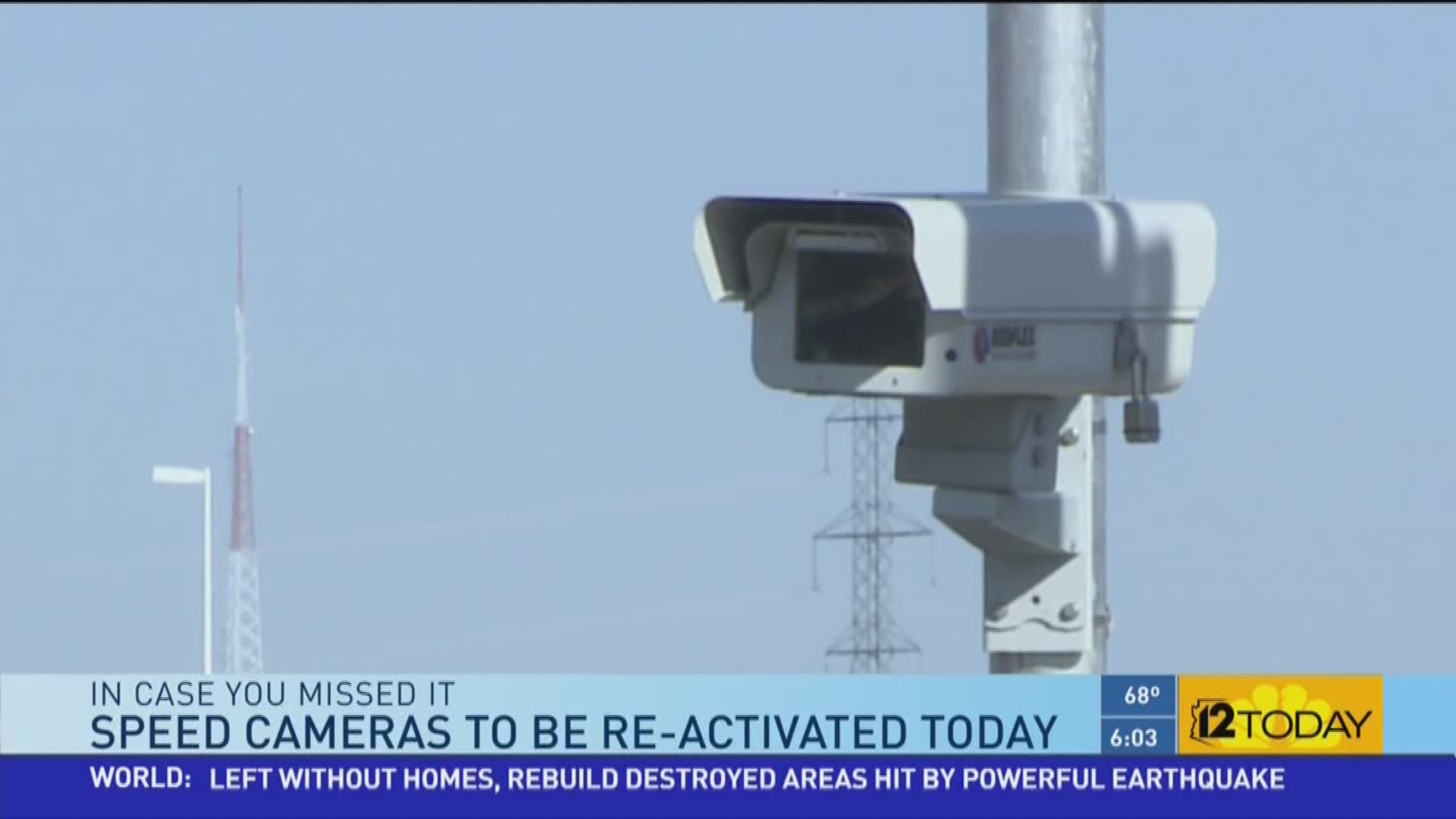 4 new photo-radar cameras activated in Chandler | 12news.com