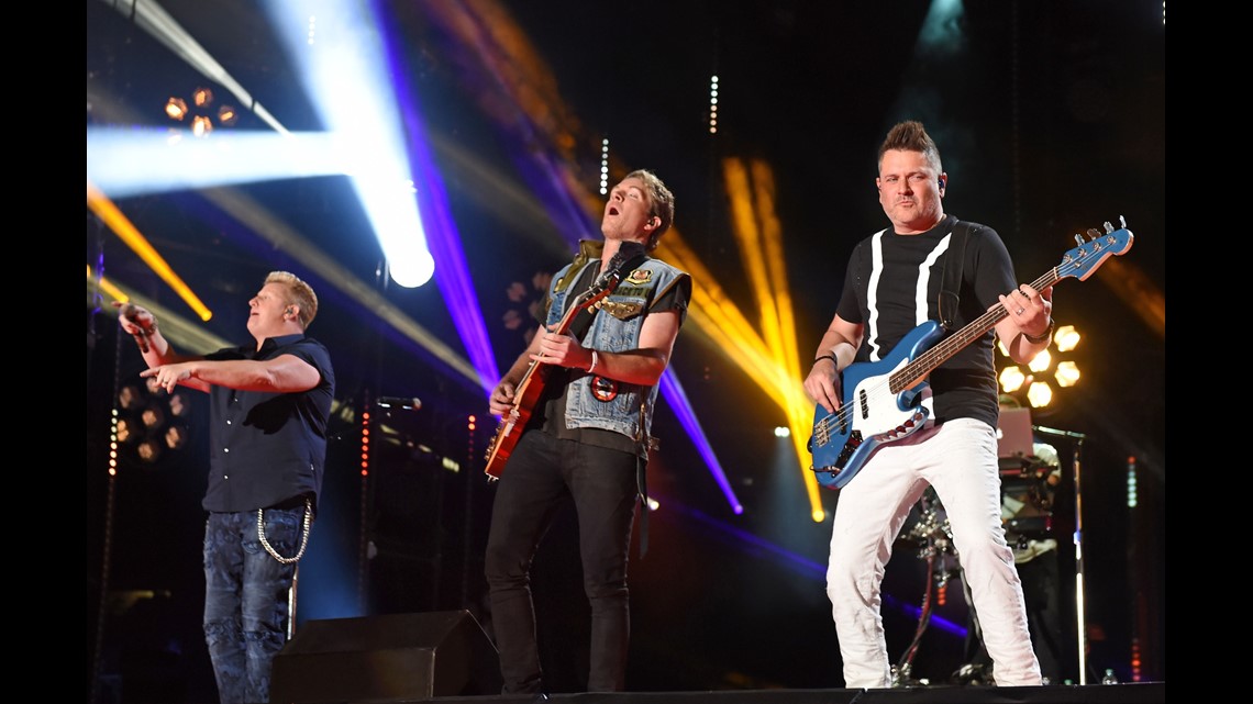 Rascal Flatts surprises bride and groom at wedding reception | 12news.com