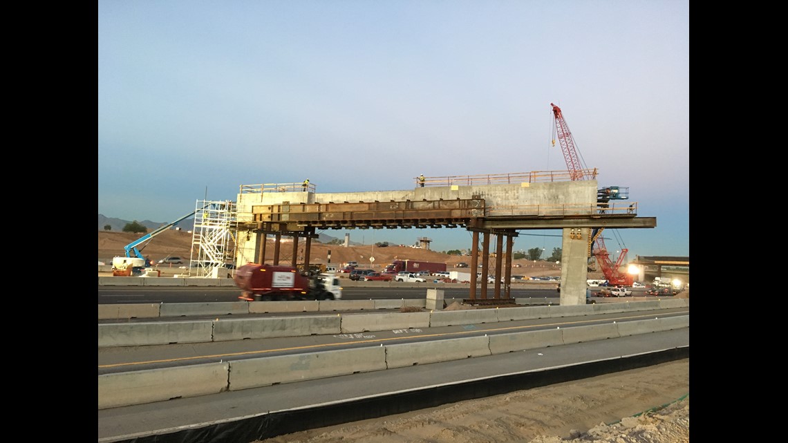 How workers beat the heat while working on the Loop 202 South Mountain ...
