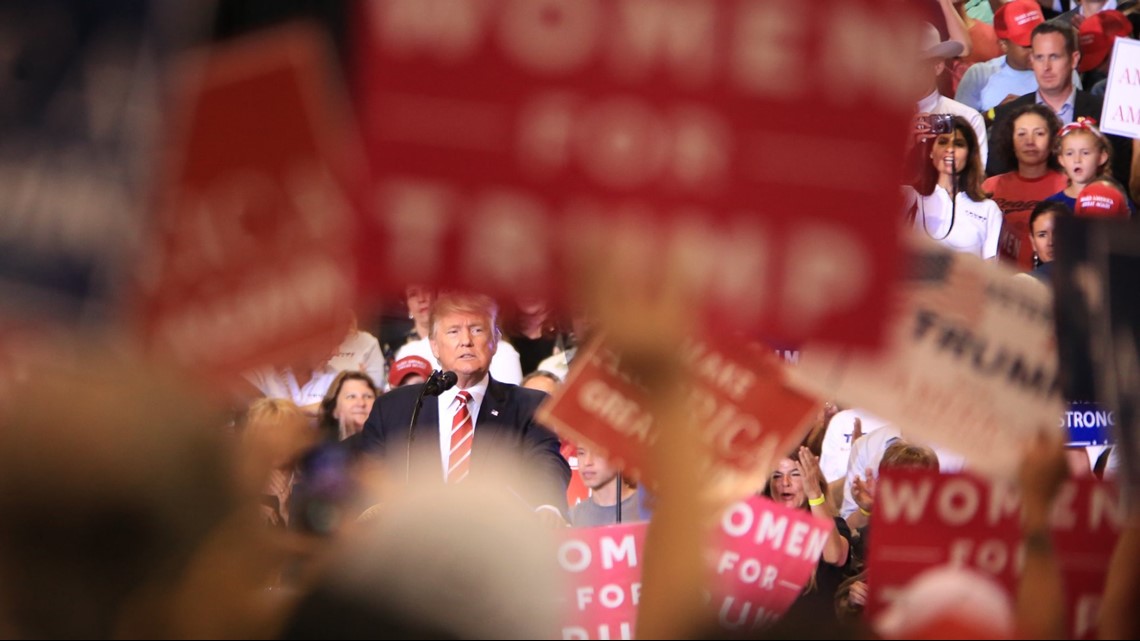 PHOTOS: Inside the Phoenix Trump rally | 12news.com