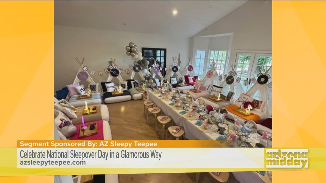 Celebrate National Sleepover Day with local company | 12news.com