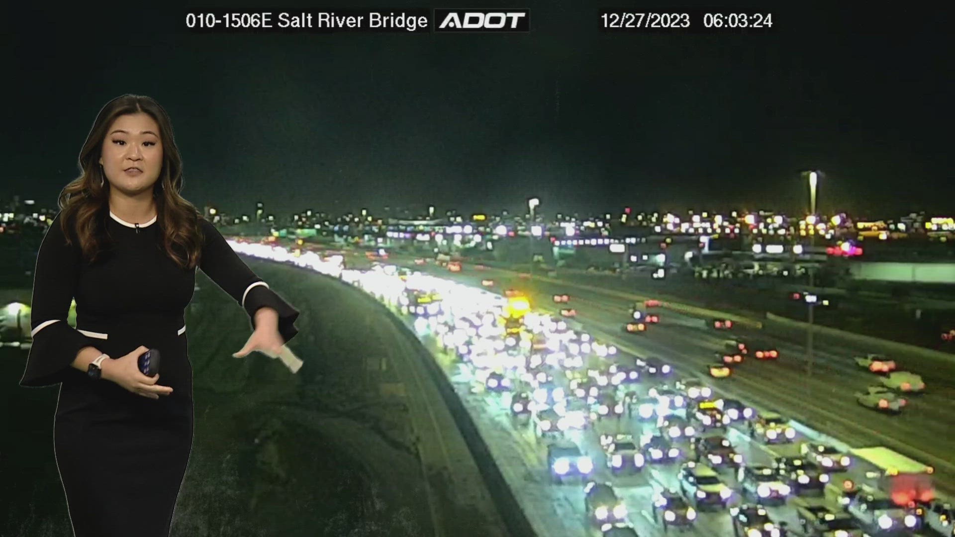 Parts of I-10 closed after construction truck crash in the Valley ...