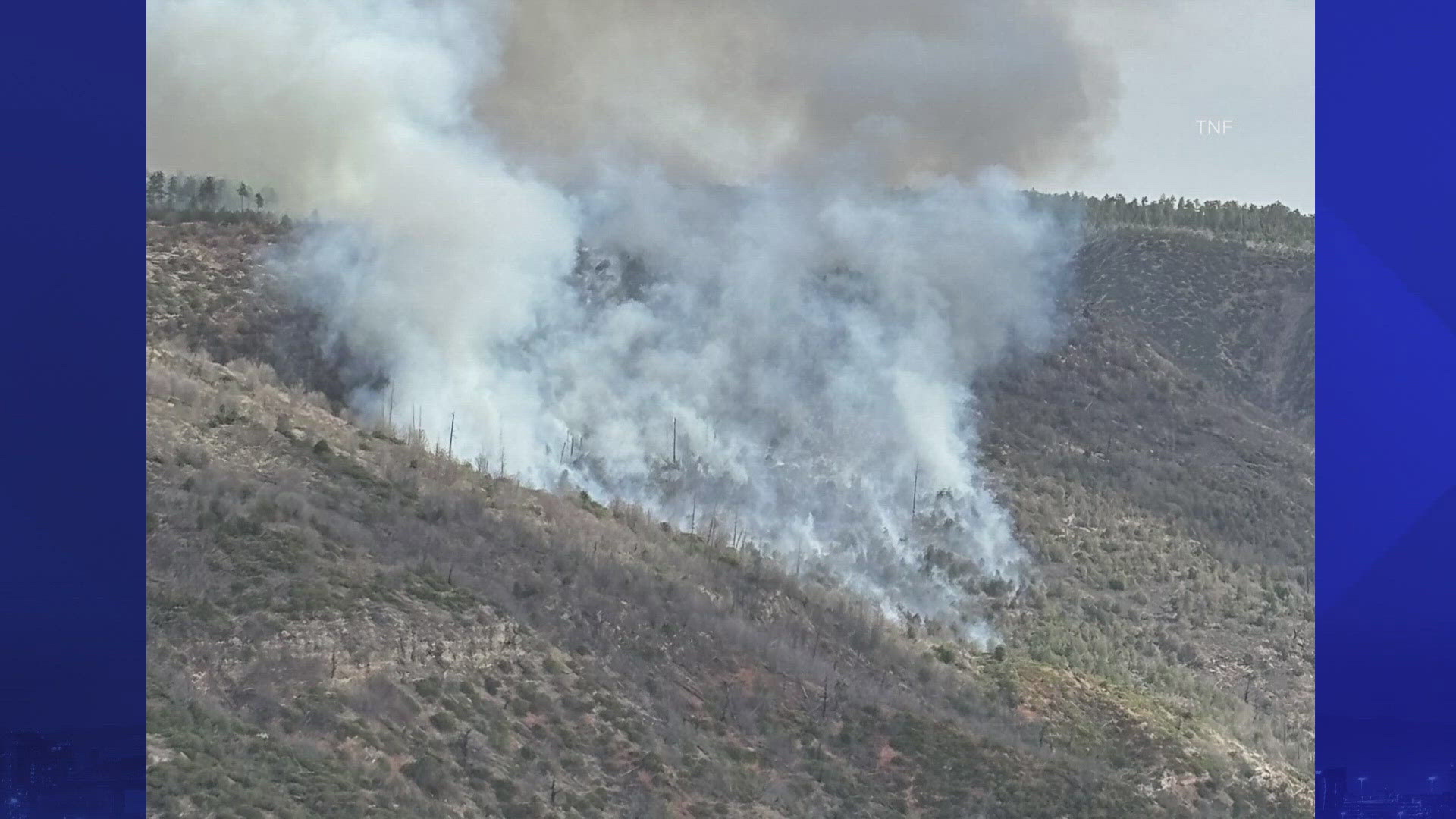 Crews respond to fire in Payson Ranger District | 12news.com