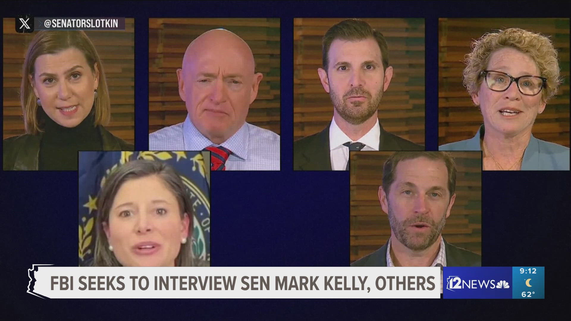 FBI seeks interview with Sen. Mark Kelly | 12news.com