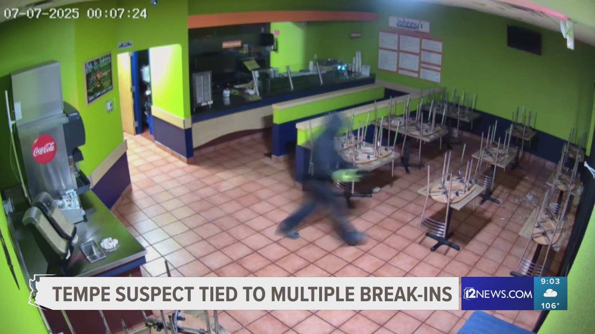 Arizona suspect tied to multiple burglaries, police say | 12news.com