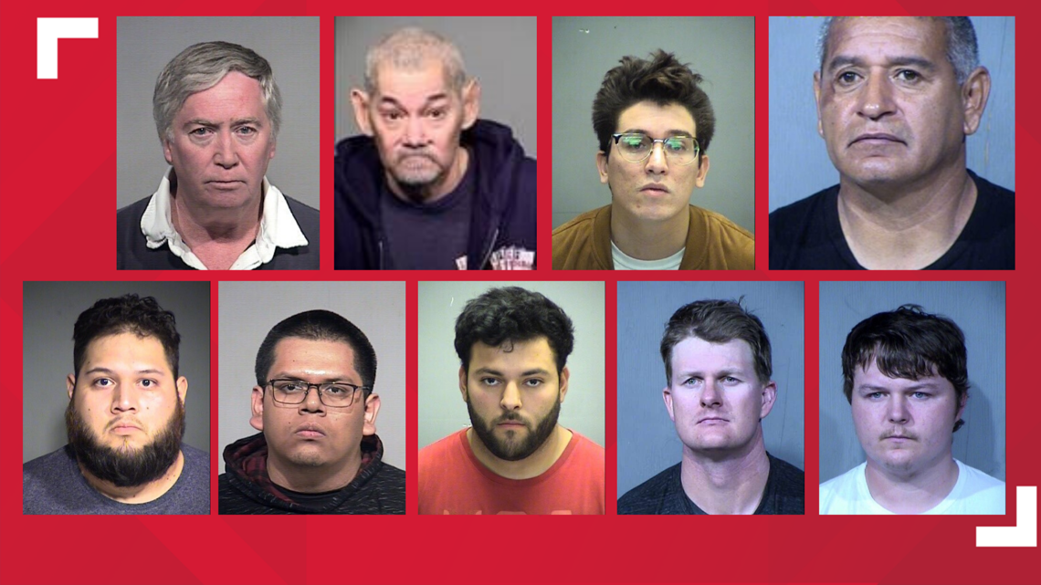 9 accused child predators arrested after Arizona police operation ...