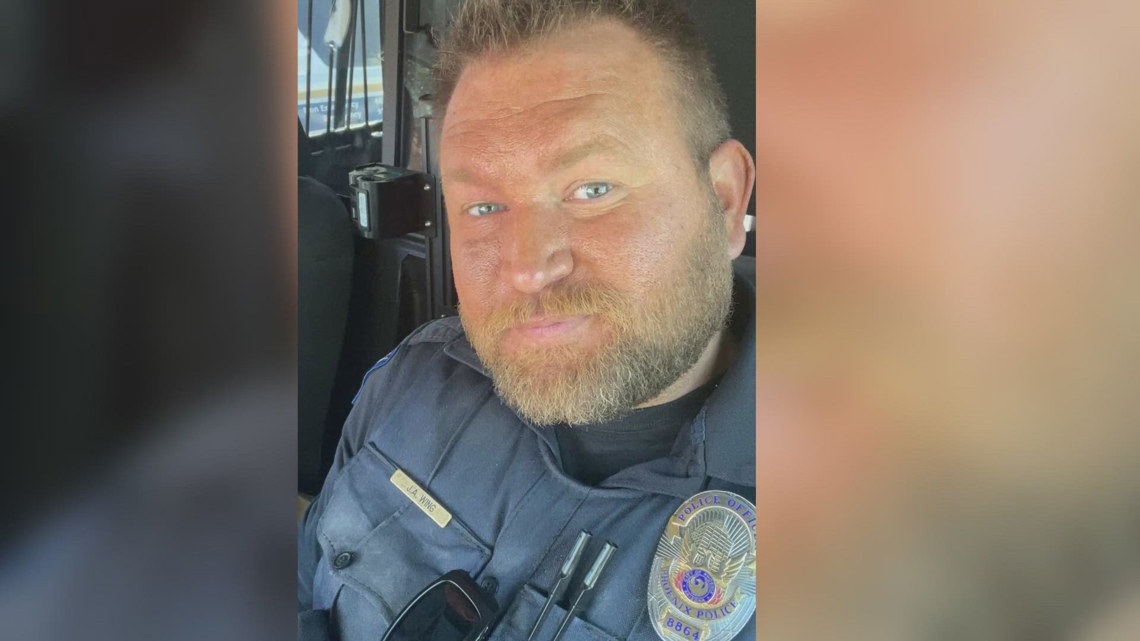 Widow and children of officer gifted a car just in time for the ...