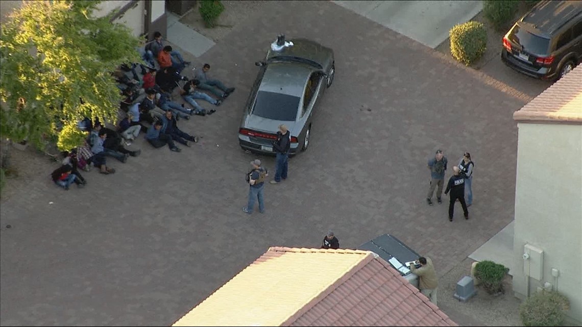 More than 30 detained in ICE raid on Phoenix house | 12news.com
