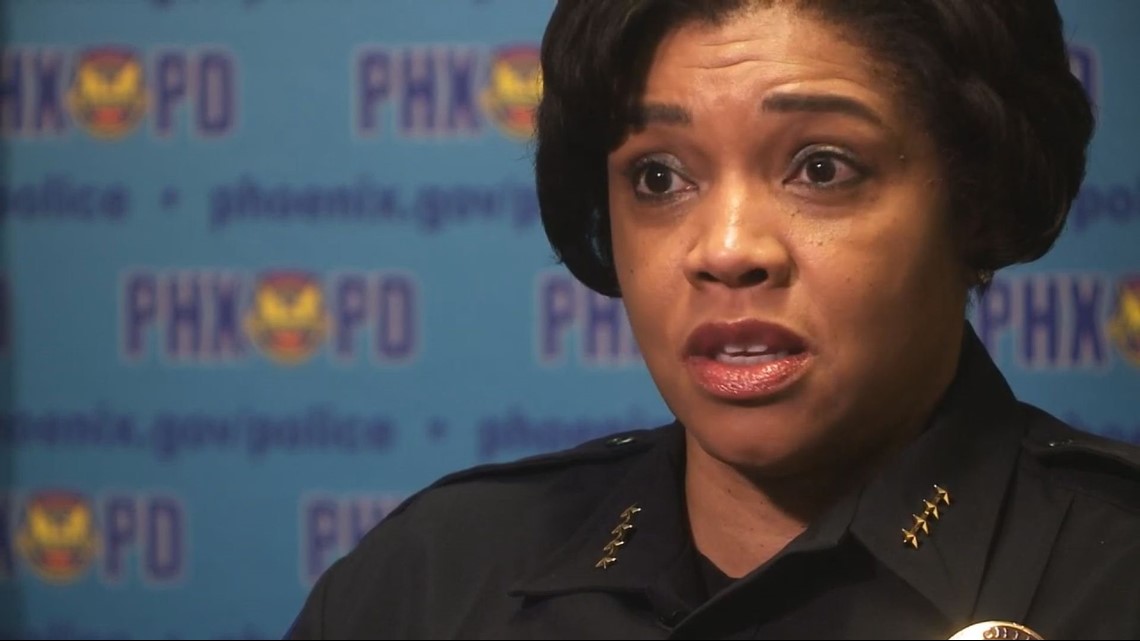 Phoenix chief blames police shootings on aggressive armed suspects ...