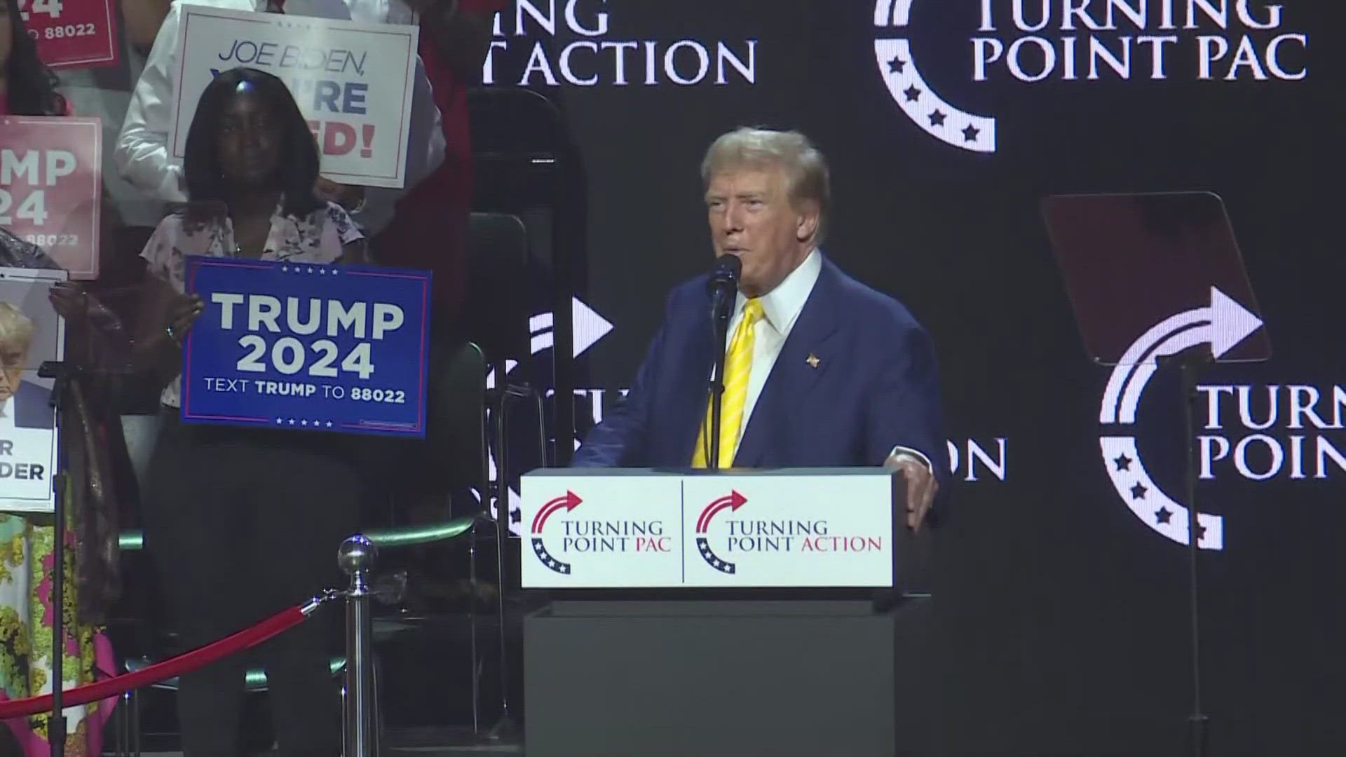 Verifying claims made during Trump's speech in Phoenix | 12news.com