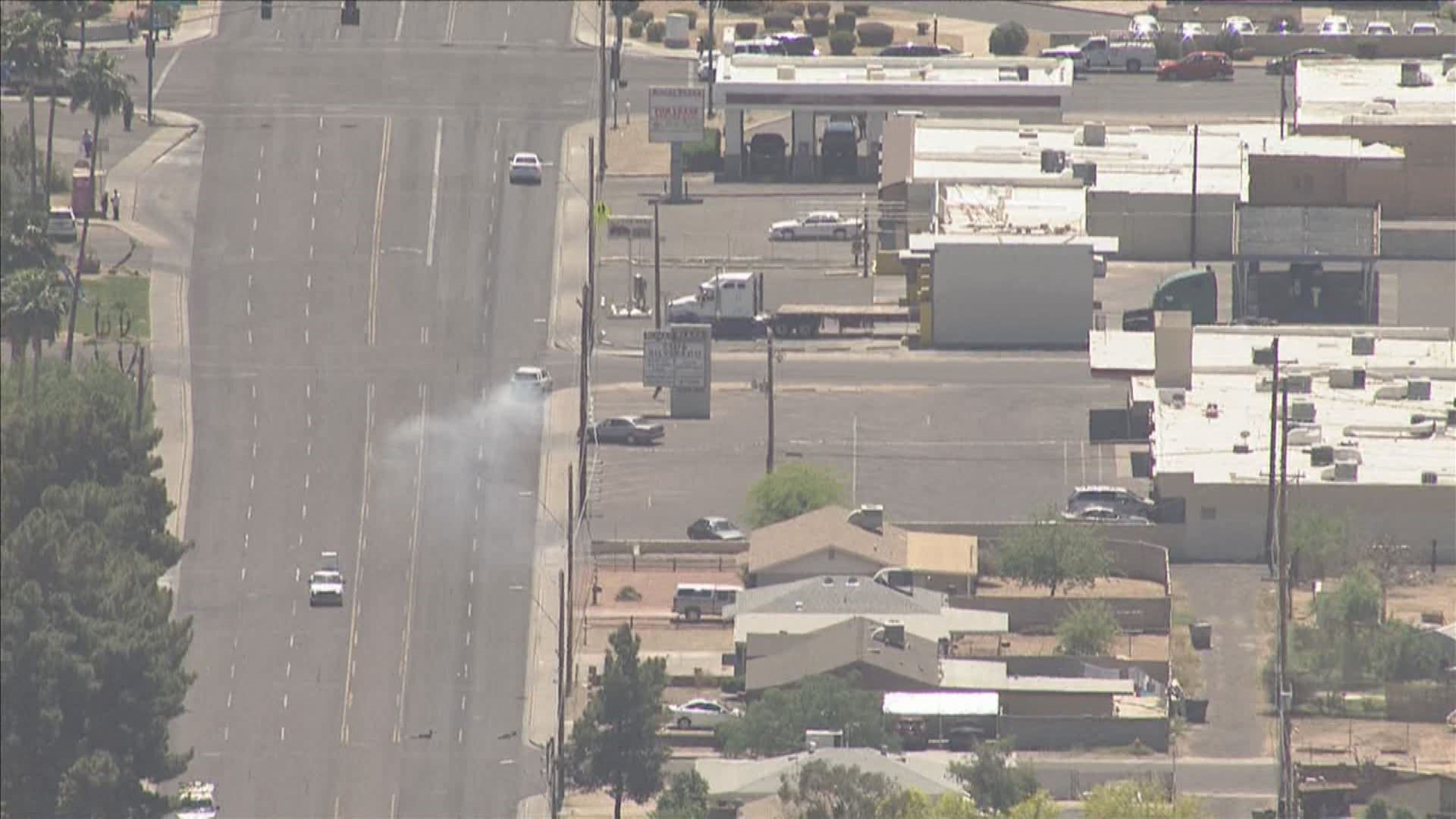 Auto theft suspect hospitalized, K9 dead after Phoenix carjackings, police chase | 12news.com