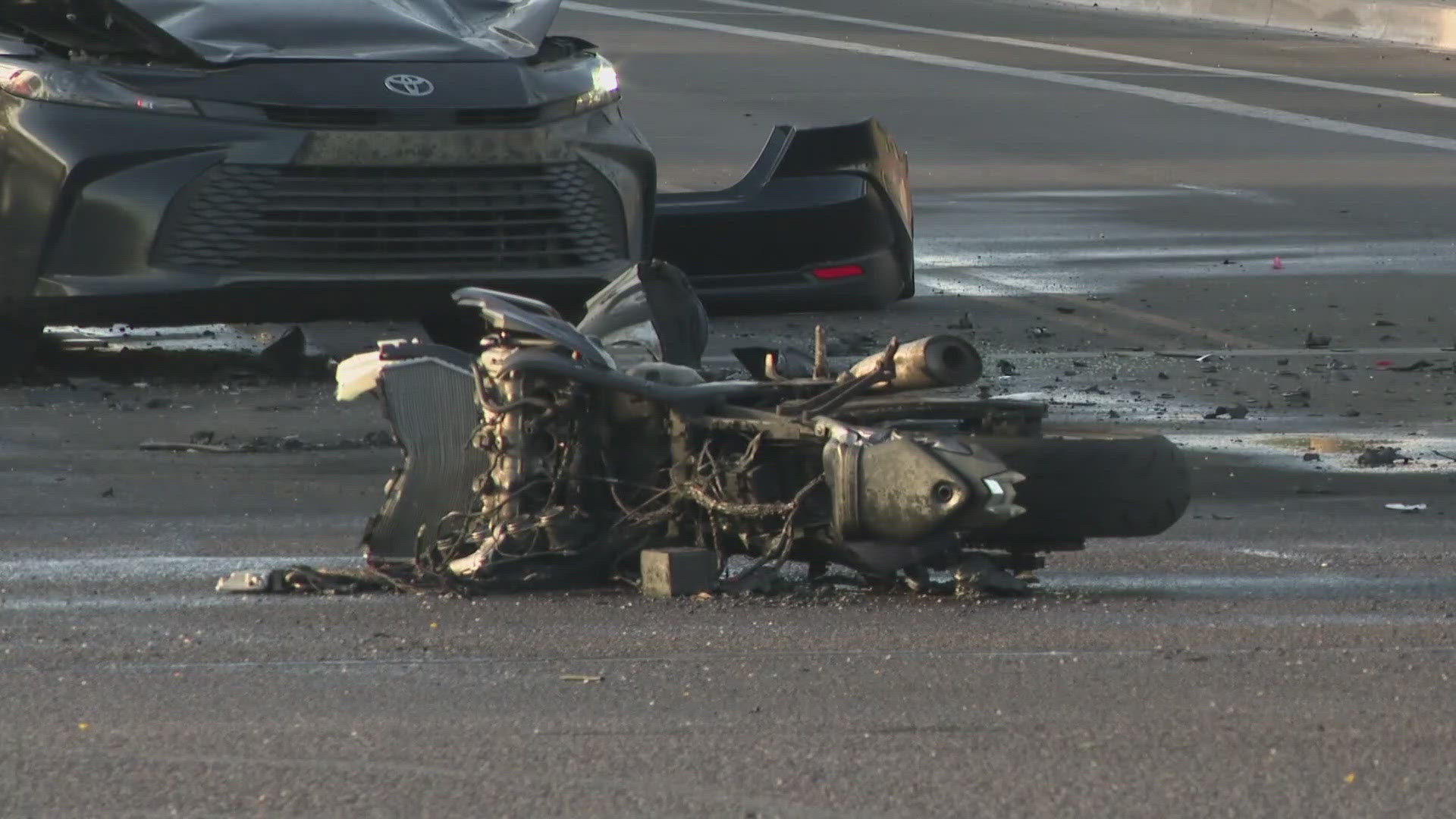 Motorcyclist dead after crash in Phoenix | 12news.com