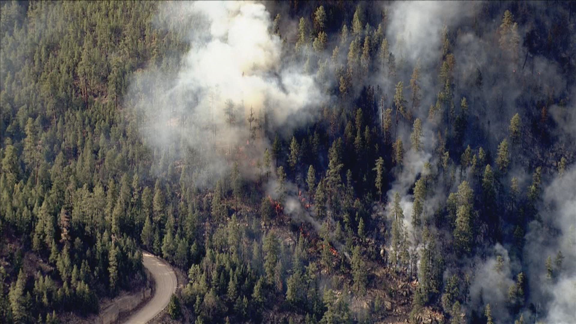 Tinder Fire started by abandoned illegal campfire, forest officials say | 12news.com