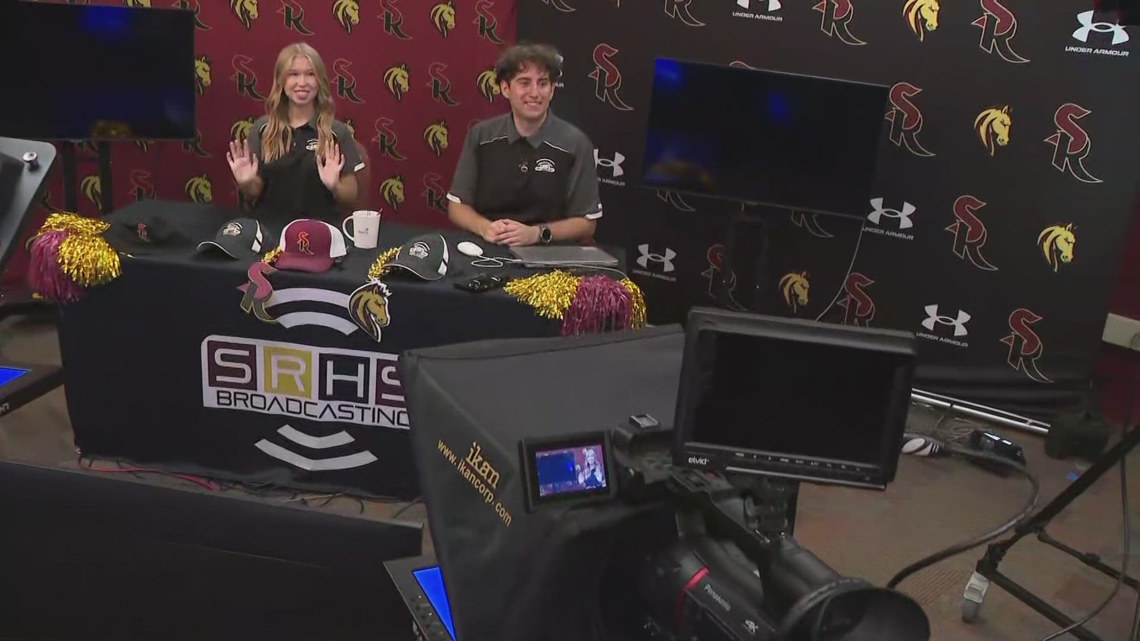 Shadow Ridge Stallions show off campus broadcast program | 12news.com