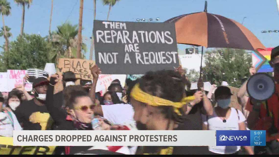 'It's a relief': Charges dismissed for protesters who marched in ...