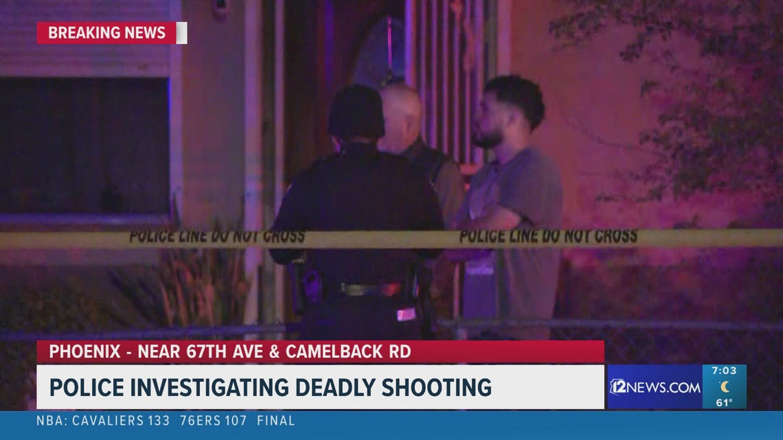 Police investigate deadly shooting in Phoenix | 12news.com