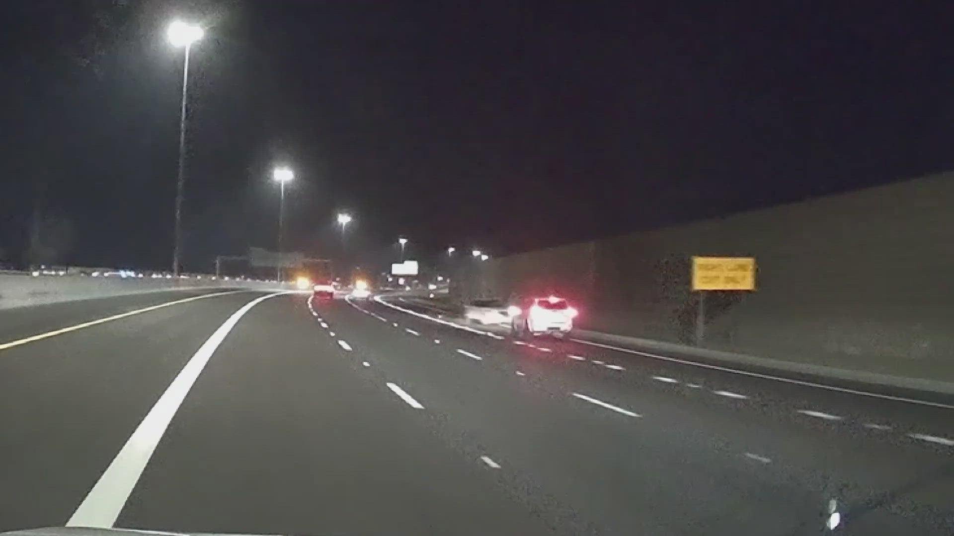 Driver injured after wrong-way crash caught on camera in Phoenix ...