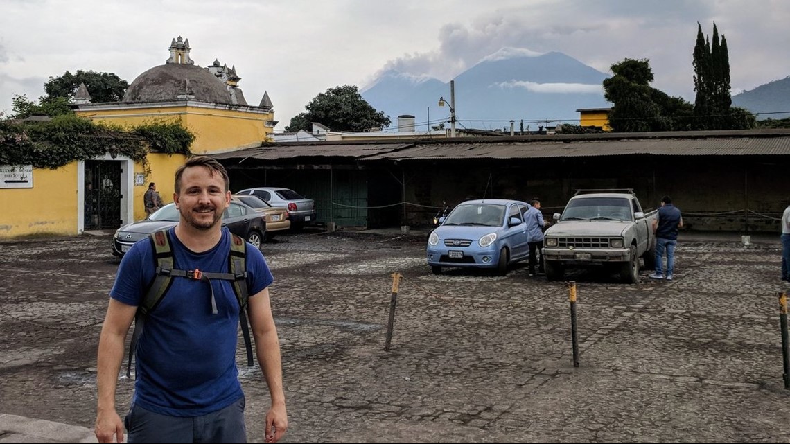 Hombre de Arizona en Guatemala: Caían cenizas del cielo por la erupción ...
