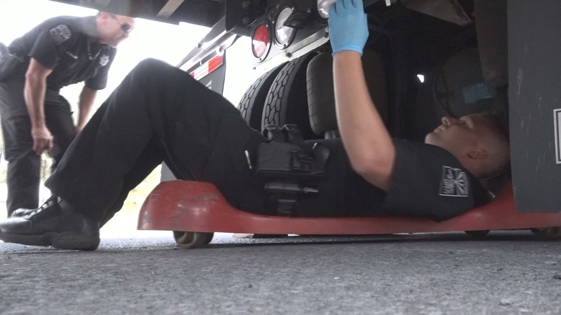 AZDPS inspects commercial trucks to improve highway safety | 12news.com