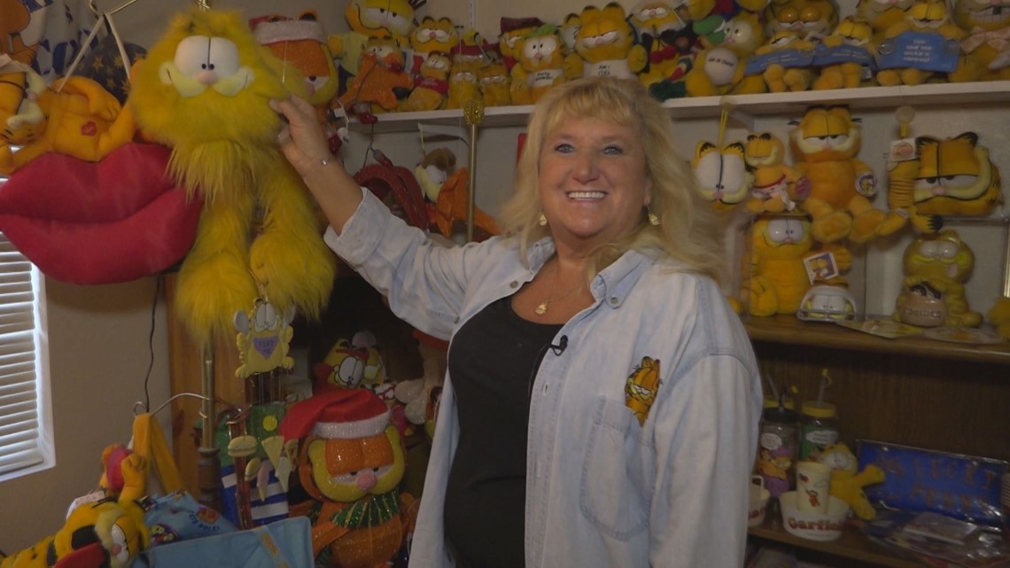 Garfield's biggest fan celebrates the cat's 40th birthday in the Valley ...
