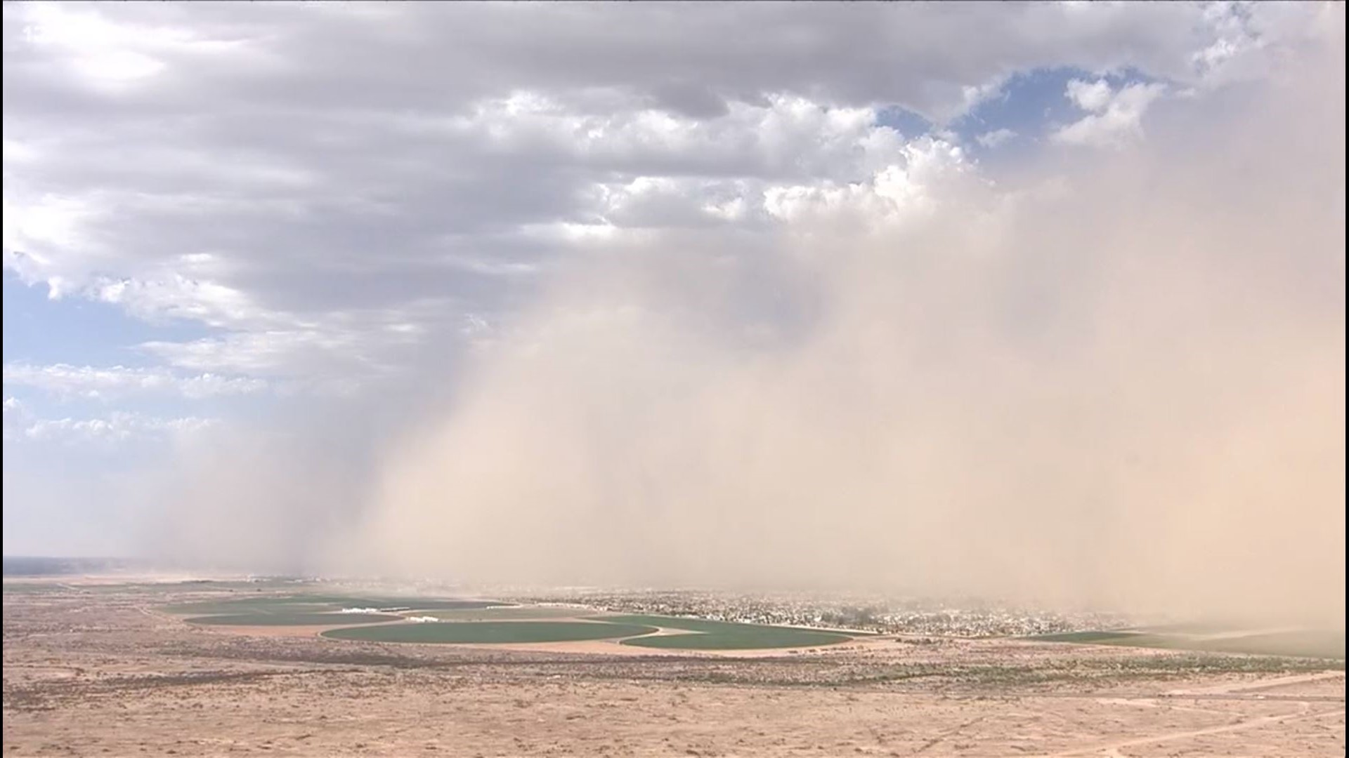 Here's what it looks like inside an Arizona dust storm | 12news.com