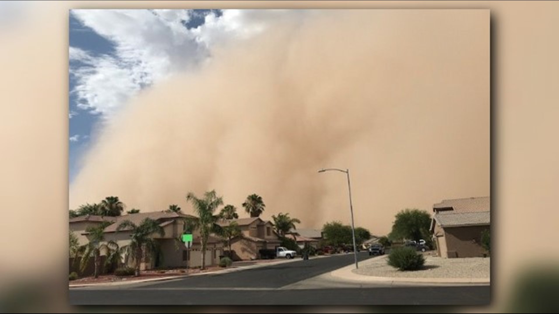 Here's what it looks like inside an Arizona dust storm | 12news.com